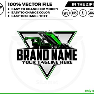Dump Roll off Trailer Logo - Dump Trailer Logo, Dump Trailer Rental ...