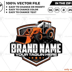 Kubota Tractor Logo: Farm Equipment Vector Graphics (digital Download ...
