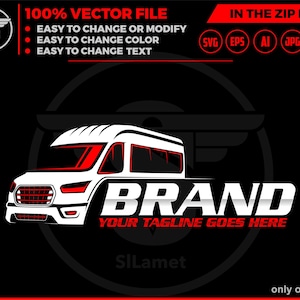 Passenger Van Logo - Public Transport Logo - Transportation Logo - Etsy