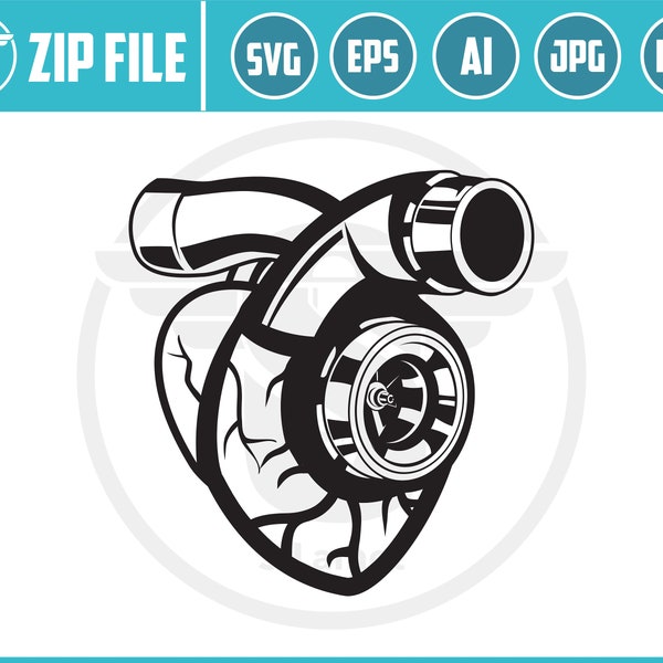 Turbo Sticker Svg - Etsy