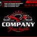 Tow Truck Logo Template: Flatbed Towing Chain SVG (digital Download) - Etsy