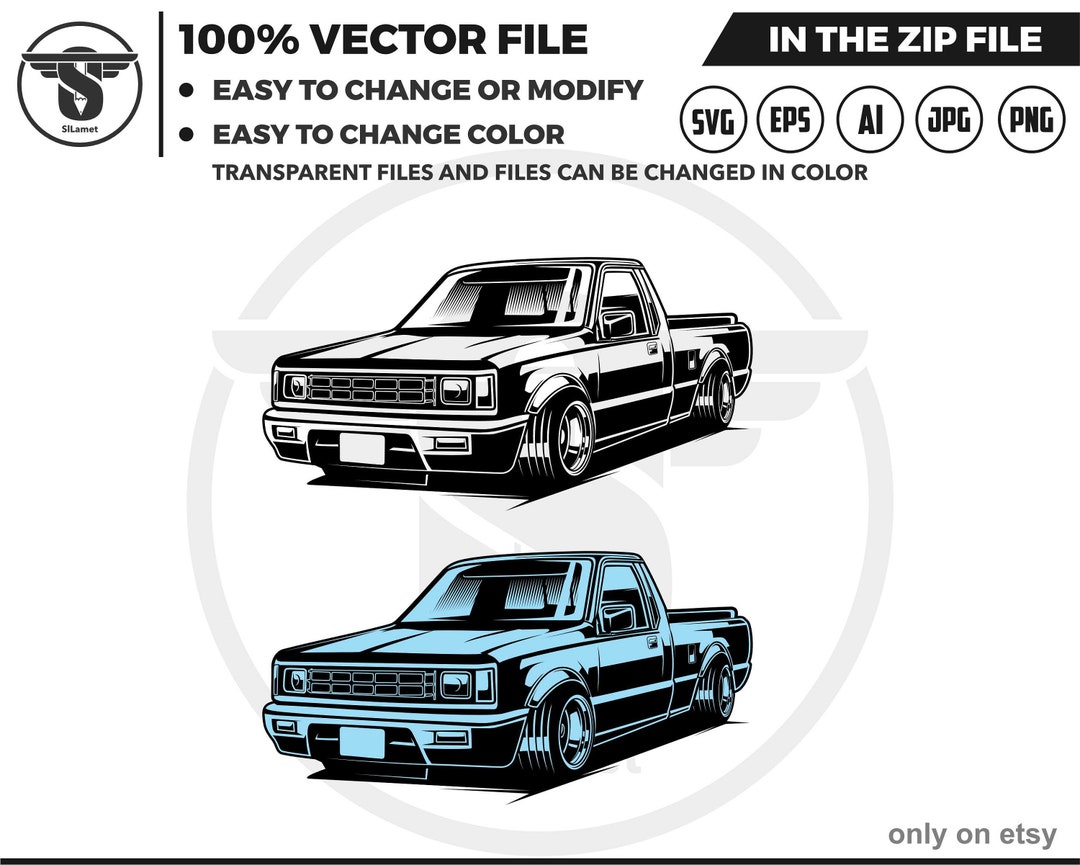 Nissan Truck Custom Svg - Nissan Truck Classic Svg - Nissan 720 Svg ...