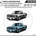 Nissan 720 Truck SVG: Classic Pickup Vector Graphics for Cricut ...
