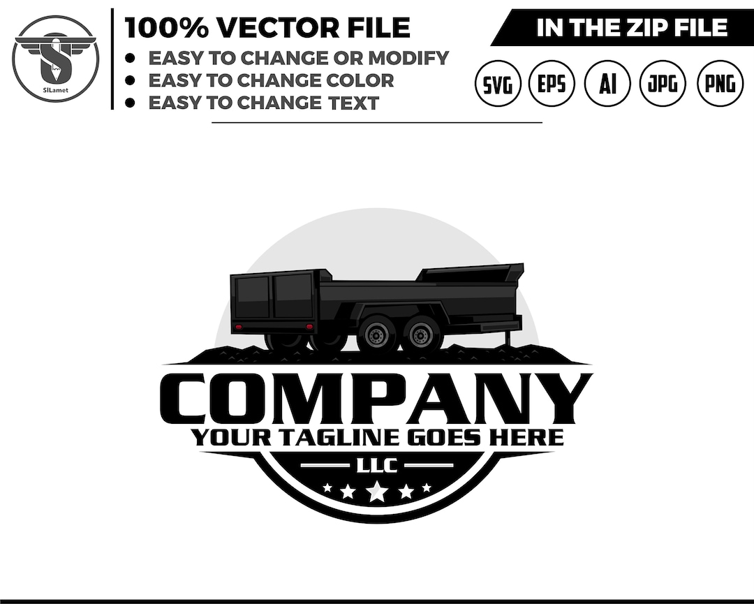 Dump Trailer Logo - Etsy