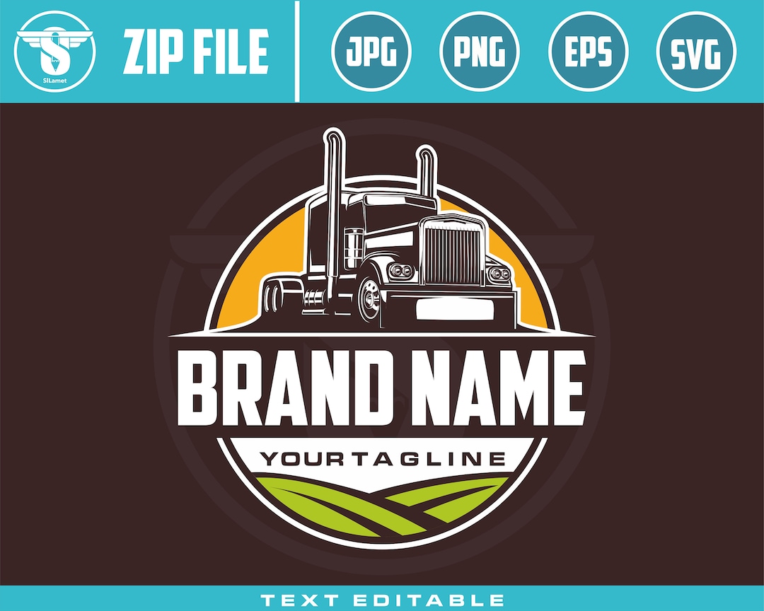 Farm Trucking, Farm Truck, Trucking Svg, Trucking Company Logo, Moving ...
