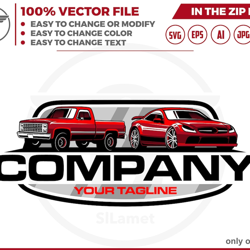 Auto Dealer Logo - Etsy