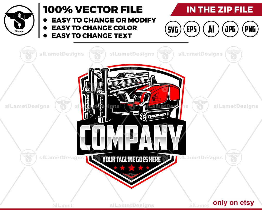 Vermeer Navigator Logo: Drilling Rig Vector Graphics (digital Download ...