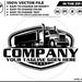 Trucking Logo, Big Rig Logo, Trucking Company Logo, Moving Truck, Semi ...