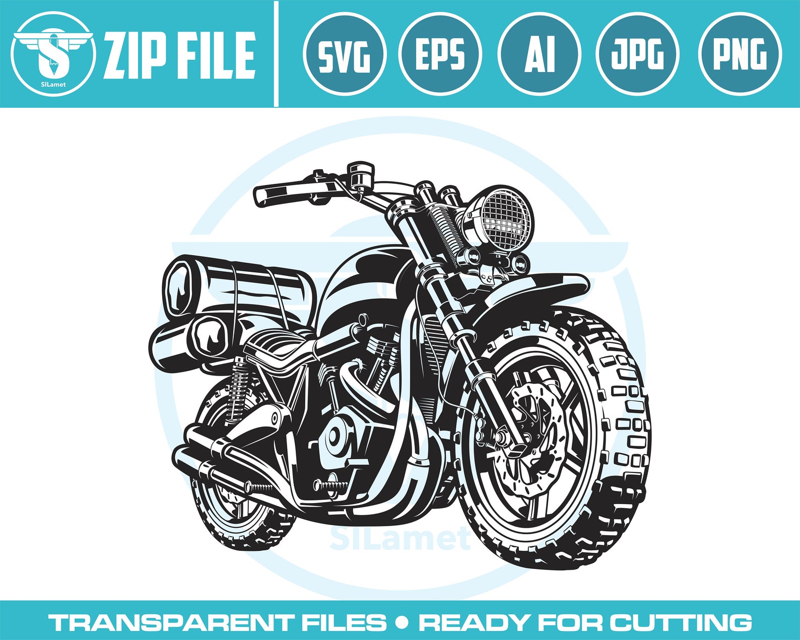 Motorcycle Classic Svg Motorcycle Svg Chopper Cruiser Svg - Etsy