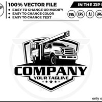 Excavator Grapple Logo, Log Grapple Excavator Svg, Excavator Hydraulic ...