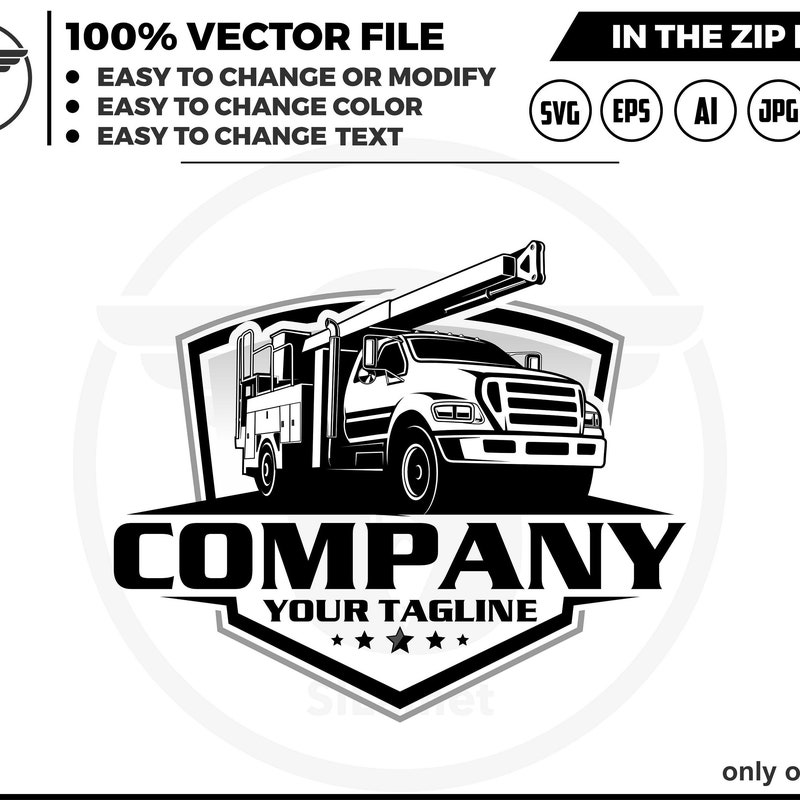 Bucket Truck Logo - Etsy