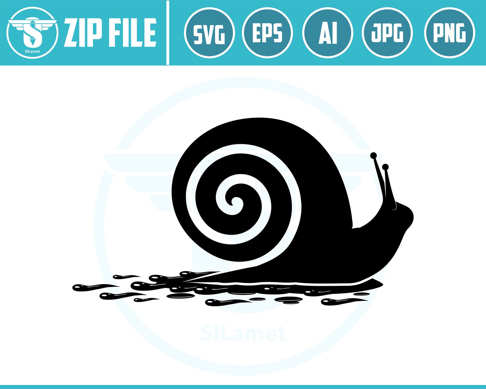 Snail SVG Snail Slime Svg Snail PNG Snail Vector Snail - Etsy