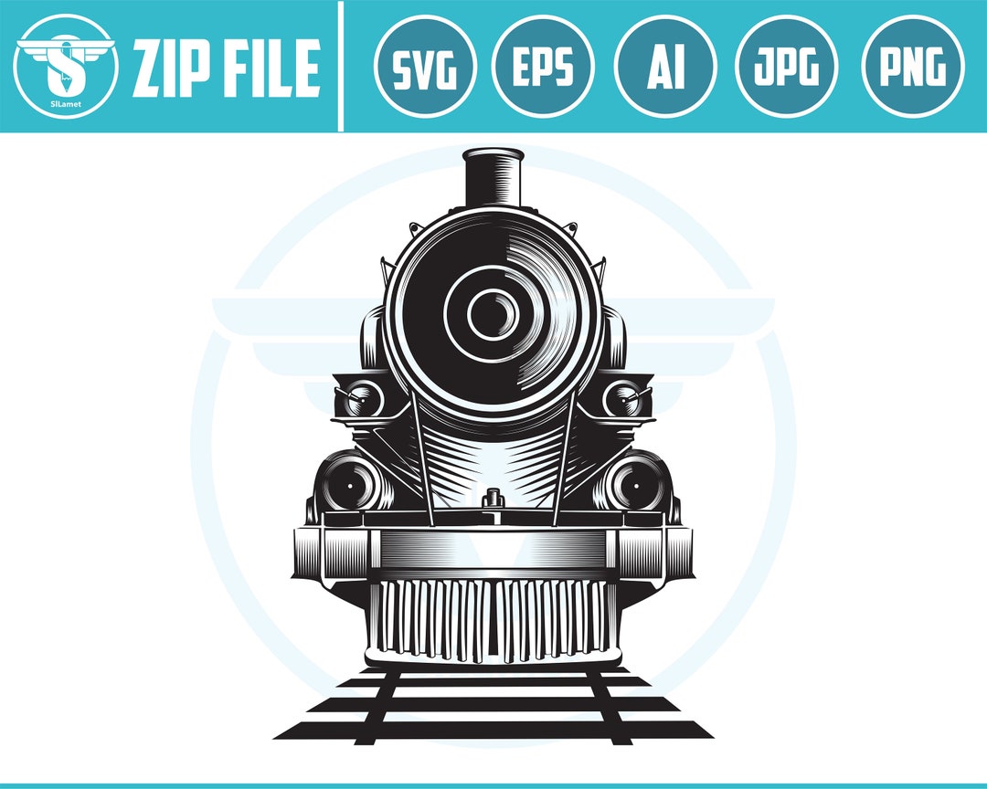 Vintage Train Svg, Old Train Svg, Classic Train Svg, Transportation ...