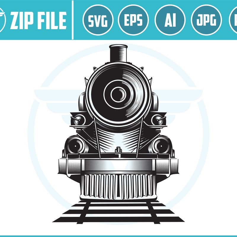 Front of Train Svg - Etsy