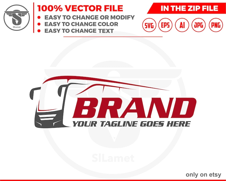 Bus Logo - Transportation Logo - Bus City Logo - Interregional Buses ...