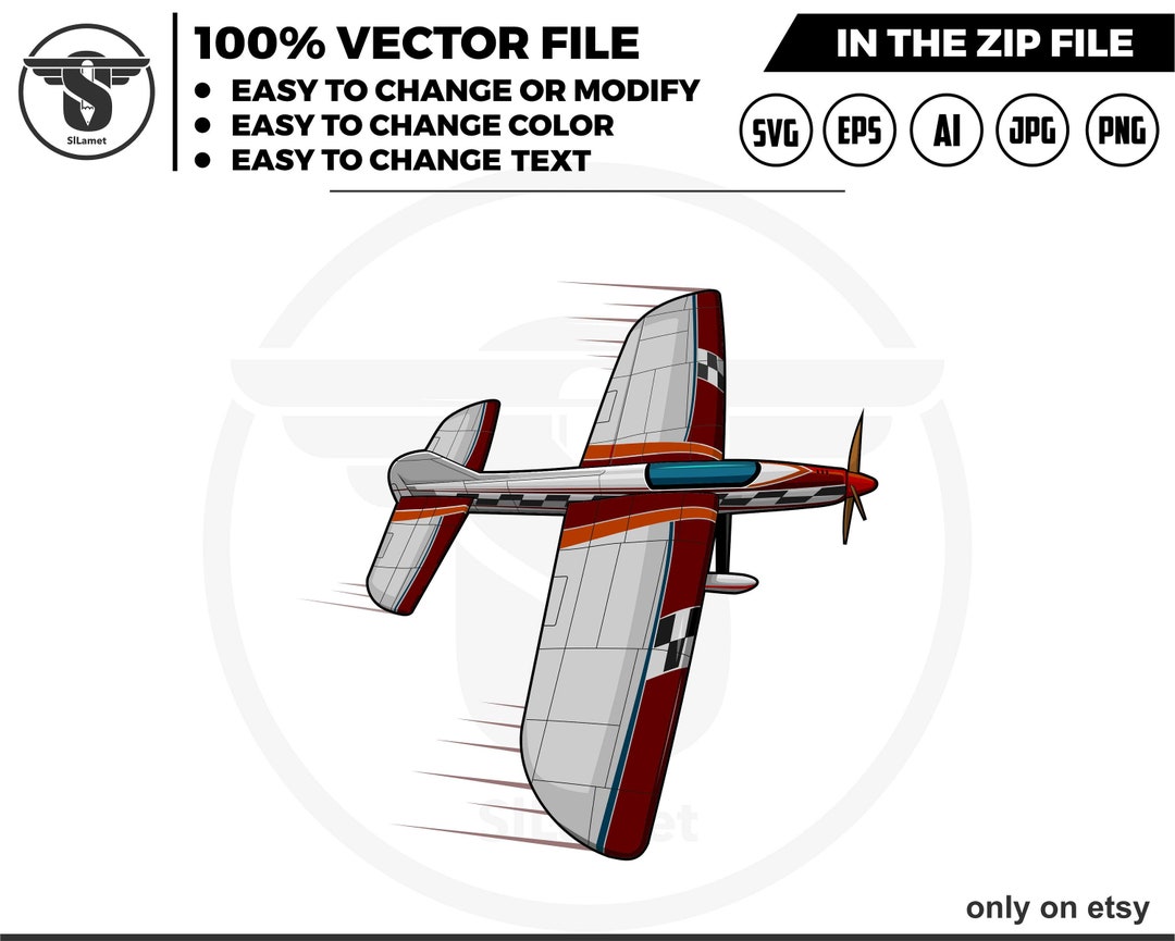 Aircraft Rc Vector - Aircraft Rc Svg - Etsy