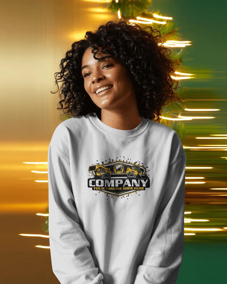 Compact Track Loader Logo: Skid Steer Svg, Heavy Equipment Vector File ...