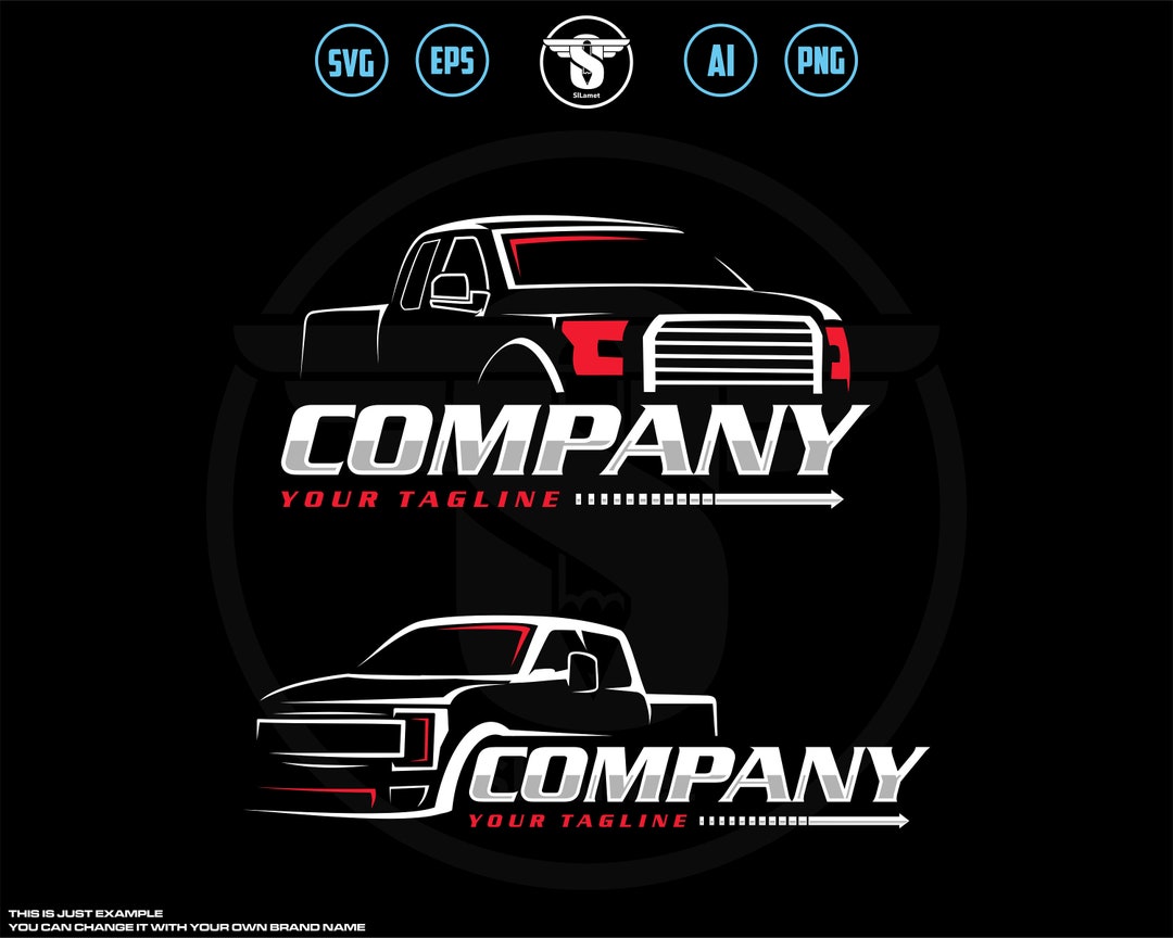 Pickup Logo, Pickup Truck Svg, Pickup Truck Company Logo, Pickup Truck ...