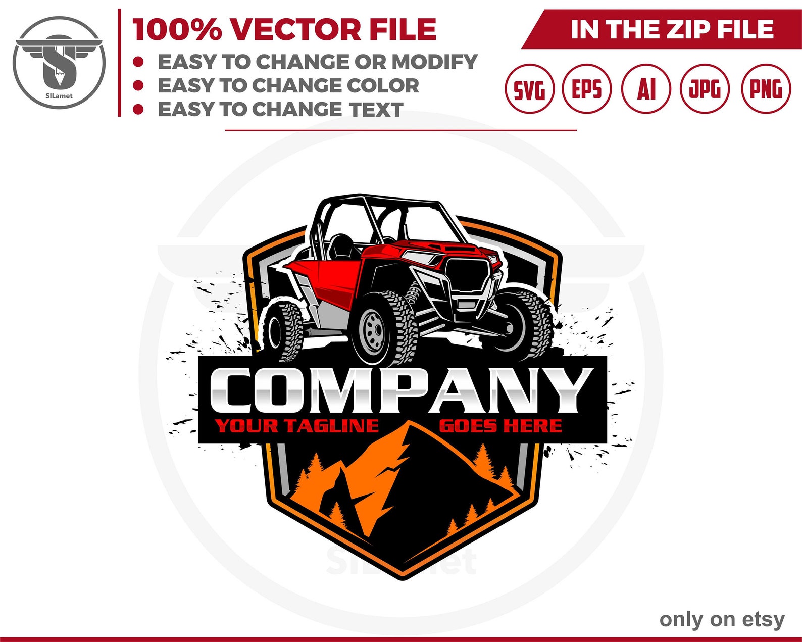 UTV Buggy Logo Utv Logo Buggy Logo UTV Off-road Logo off - Etsy