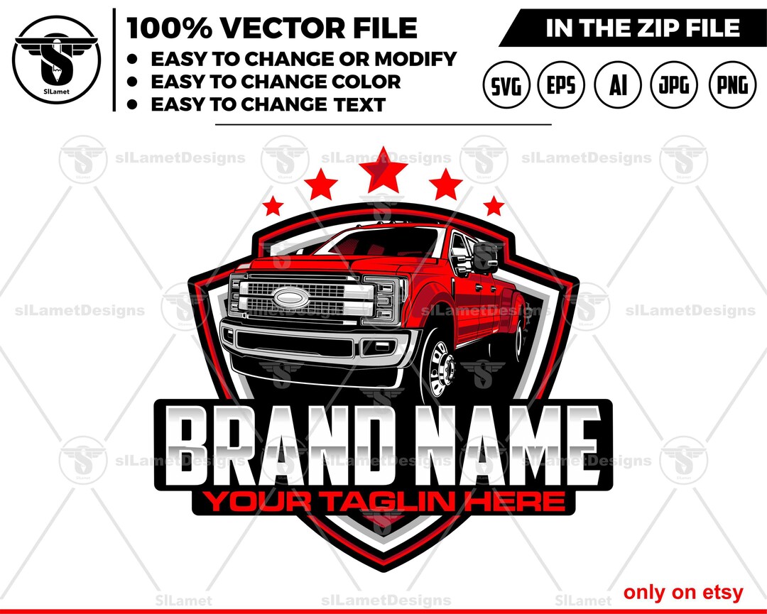 Ford Super Duty Svg, Pickup Truck, Pickup Truck Logo, Pickup Truck Svg ...