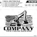 America Excavator Logo Earth Digging Logo USA Excavator Svg Heavy ...