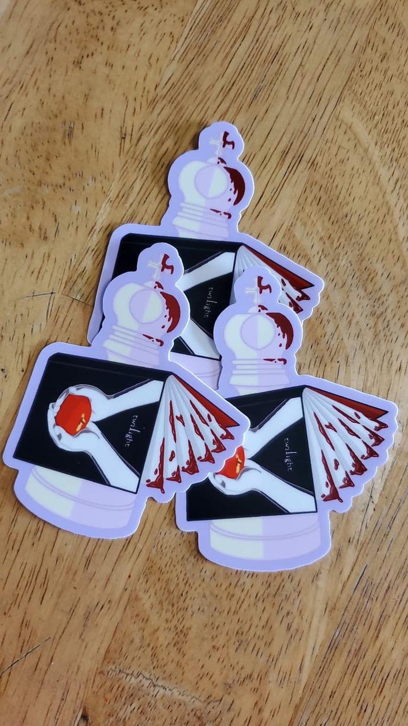 Twilight Stickers, Temporary Tattoos and Twilight Shaker Keychain! - Etsy