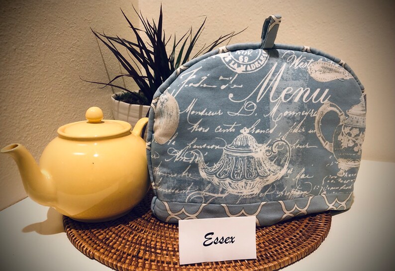 Elegant Tea Cozy/cosy,handmade Plush Tea Cozy,blue Pattern Tea Cozy ...