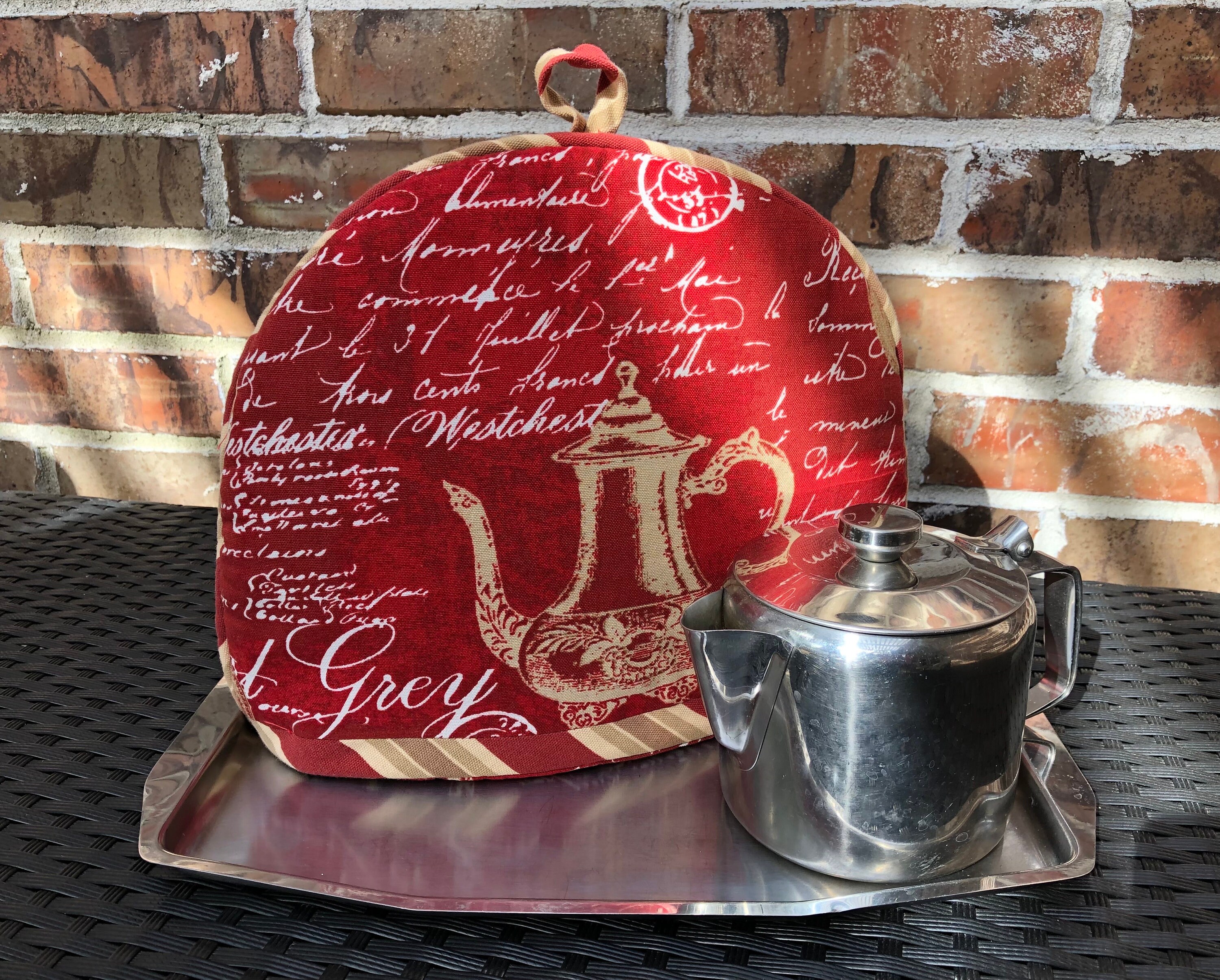 Averard Hotel London Inspired Tea Cozy/cosy,handmade Plush Tea Cozy,red ...