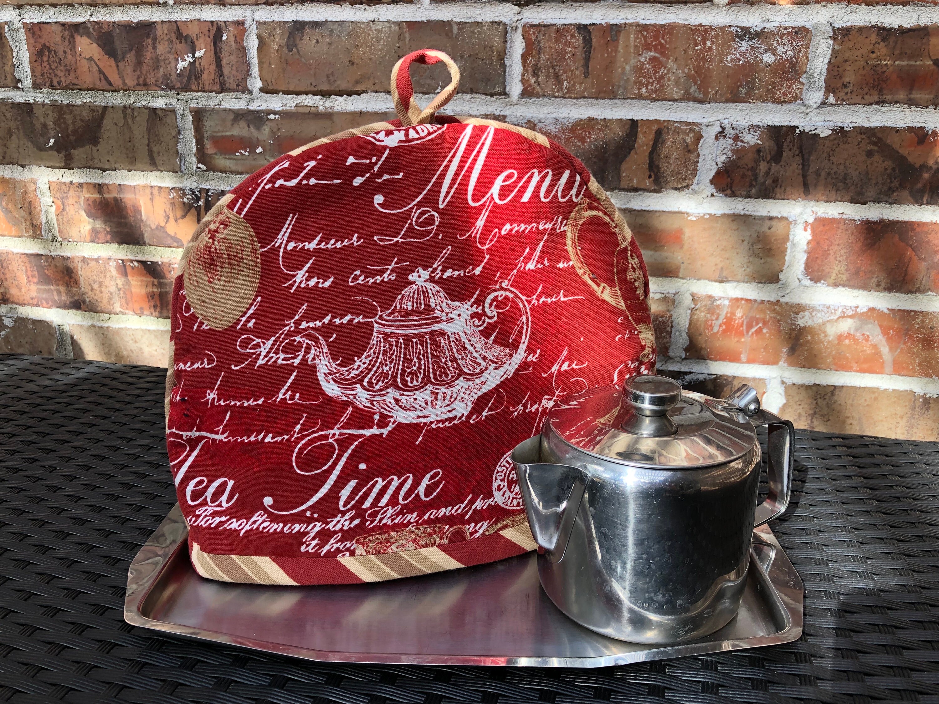 Averard Hotel London Inspired Tea Cozy/cosy,handmade Plush Tea Cozy,red ...