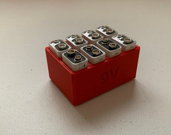 Battery Holder 3d Printed - Etsy