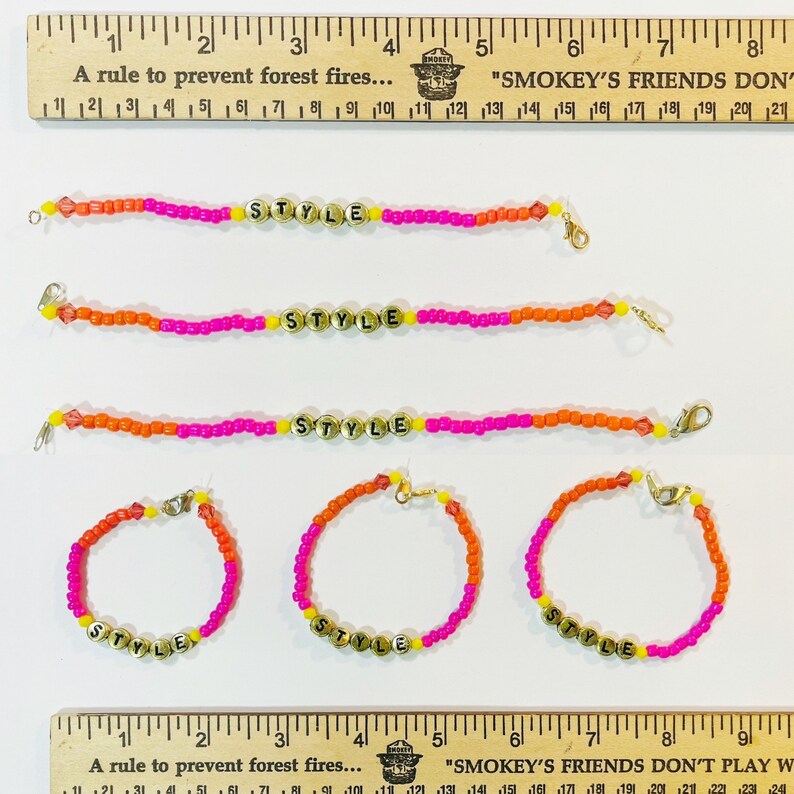 Yas Queen Bracelet Beaded Single Strand Friendship Bracelet Pride Era ...