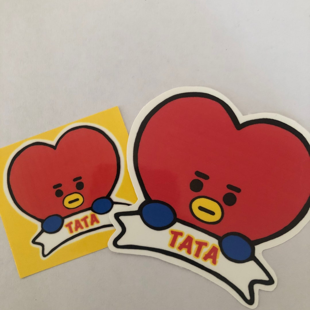 Tata Sticker BT21 Group - Etsy