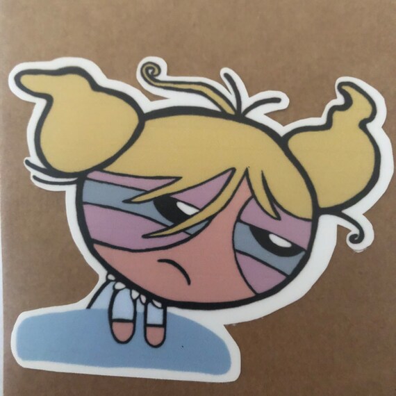 Bubbles Powerpuff Girls Sad