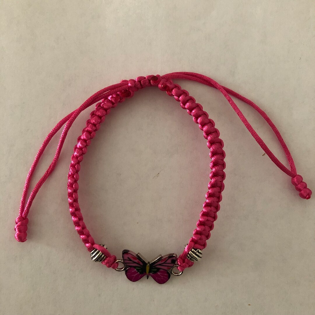 Butterfly Friendship Braided Bracelet - Etsy