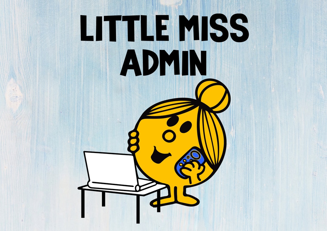Little Miss Admin Layered Svg, Little Miss Sunshine PNG, Little Miss ...
