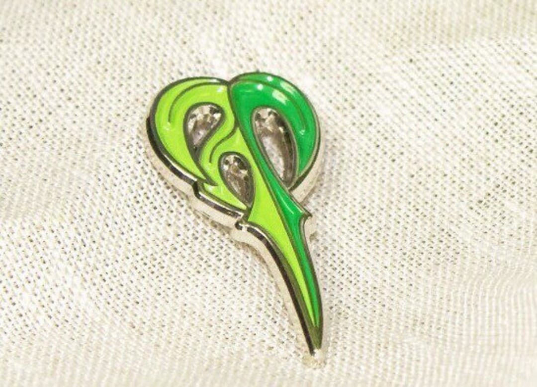 Monstera Burle Marx Flame Pin - Etsy