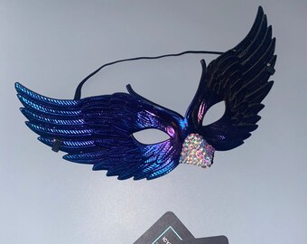 Fancy Feather Mask | Etsy