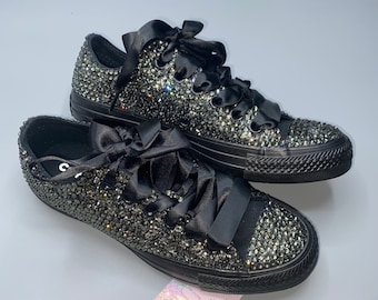 Black Converse | Etsy