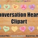 Conversation Hearts Clipart - 42 Individual Pngs - RAR and ZIP Files ...
