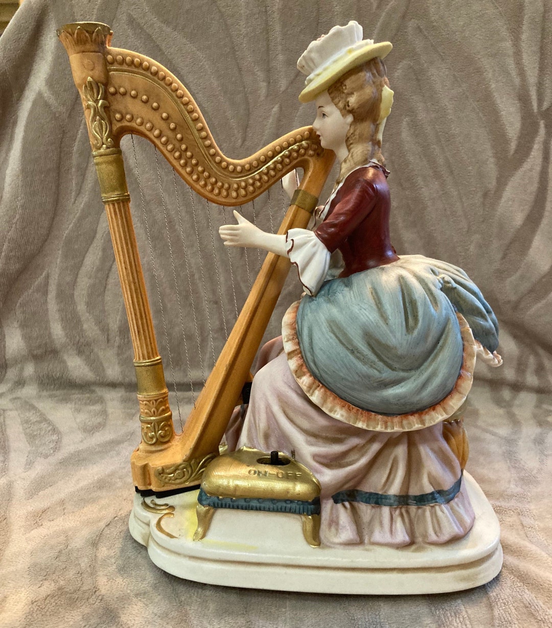 Melody in Motion Madam Harp Vintage - Etsy