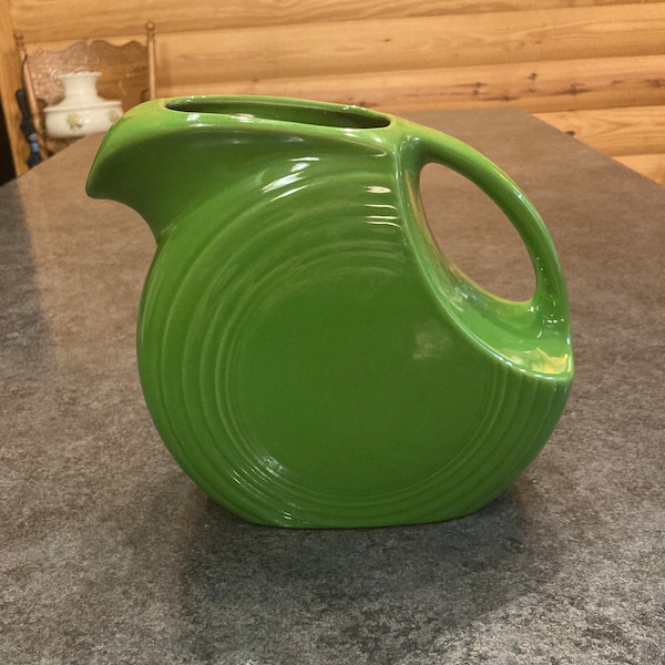 Fiestaware Pitcher - Etsy