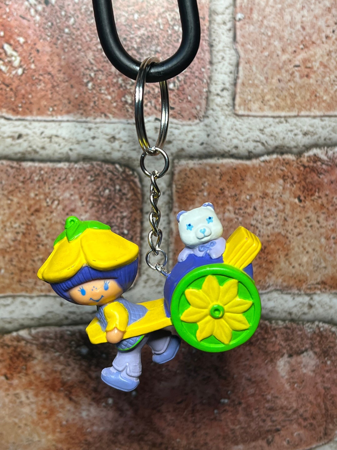 HTF Vintage Handmade Almond Tea and Marza Panda Keychain - Etsy