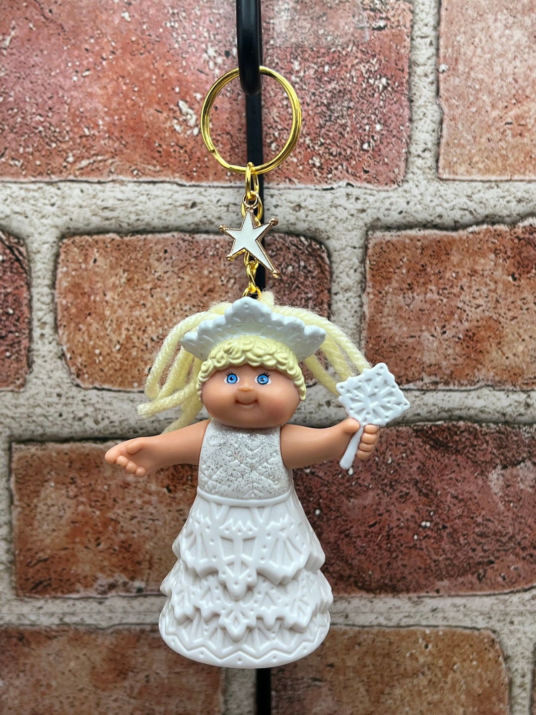 Vintage 1994 Cabbage Patch Custom Keychain With Charm - Etsy
