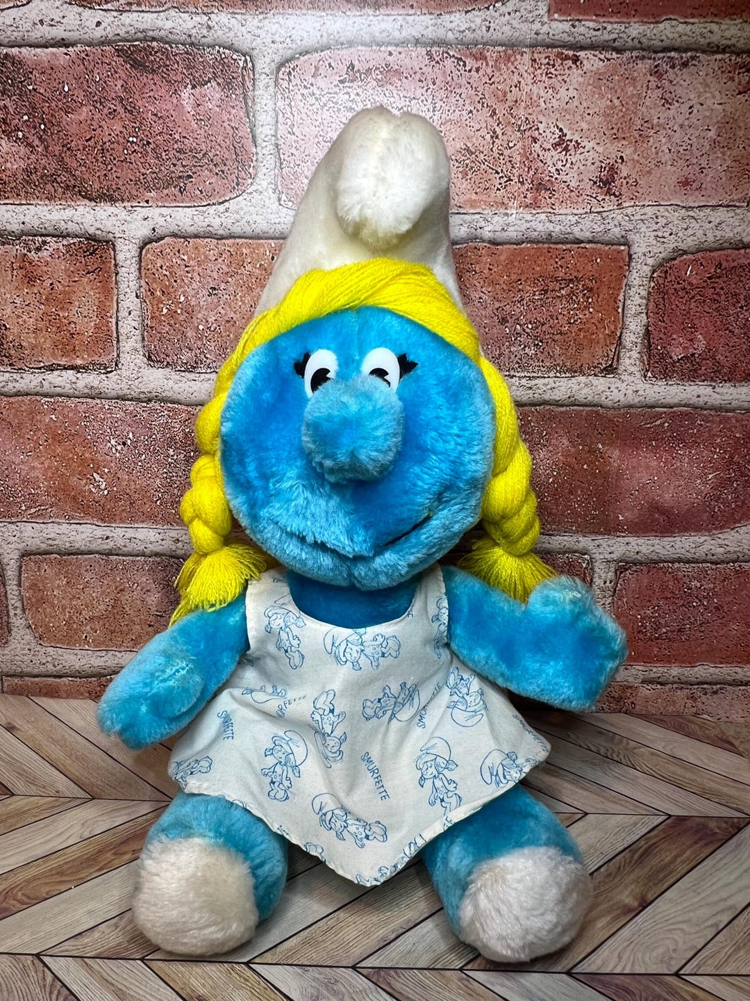Vintage 1981 Smurfette Stuffy - Etsy
