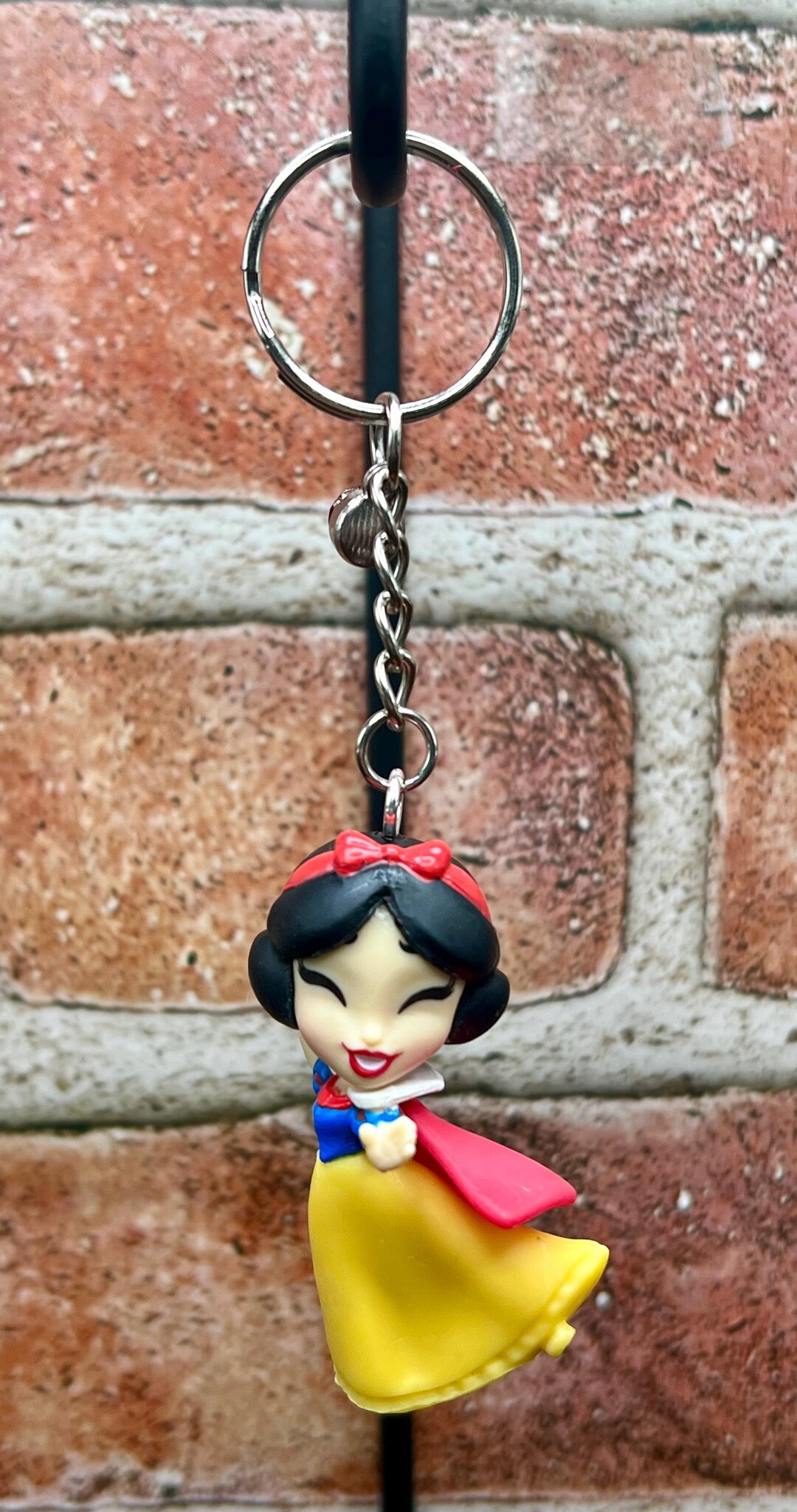 Handmade Disney’s Snow White Keychain - Etsy