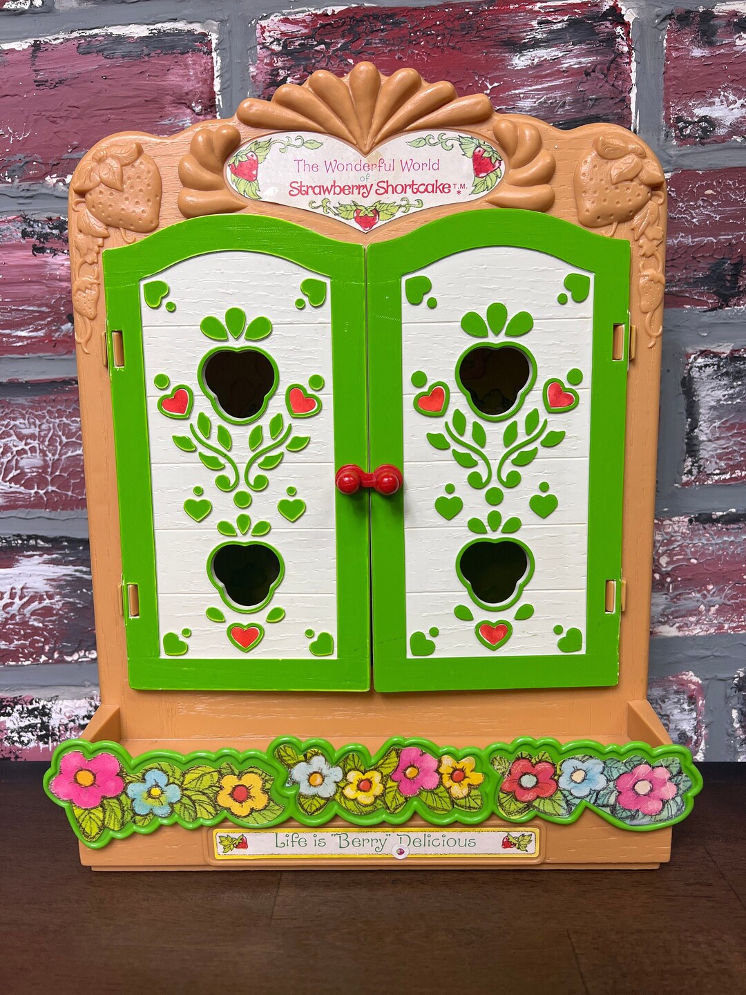 Vintage Strawberry Shortcake Storage Case - Etsy