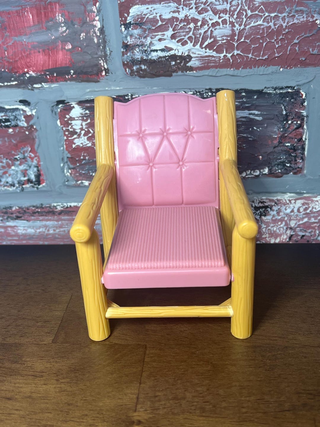 Vintage HTF Bratz Pink Log Chair - Etsy