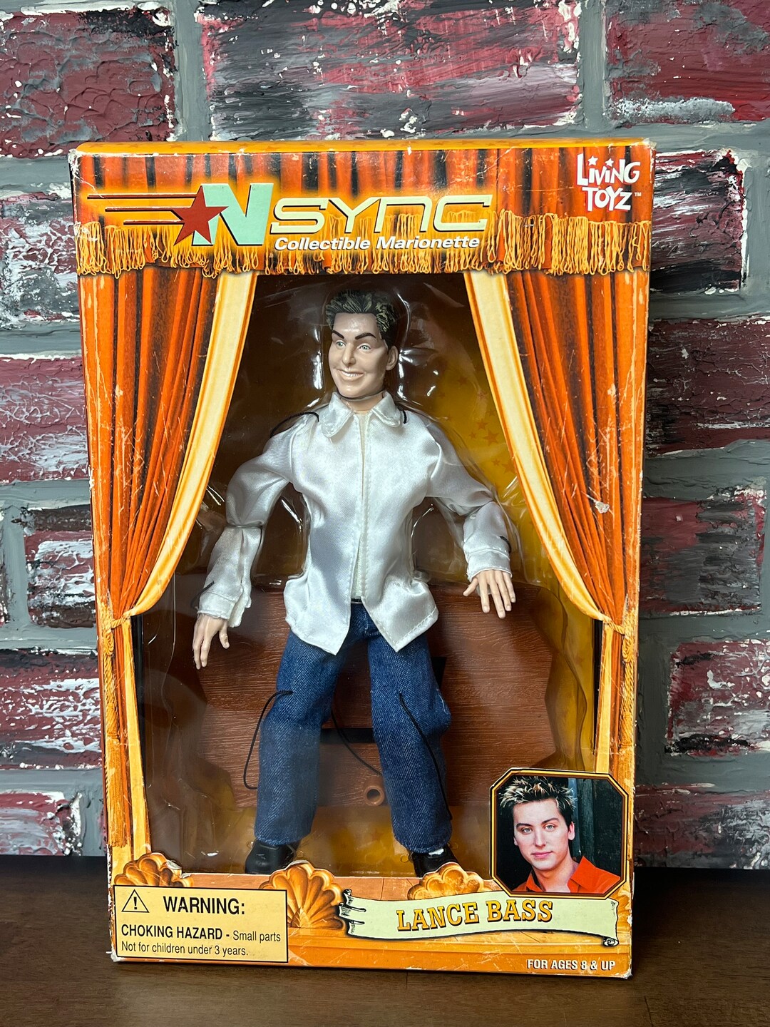Vintage 2000 NSYNC Lance Bass Marionette Doll New IN Box - Etsy