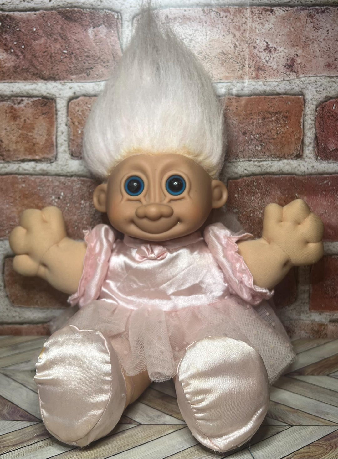 Vintage Russ Plush Ballerina Troll Doll in Original Outfit - Etsy