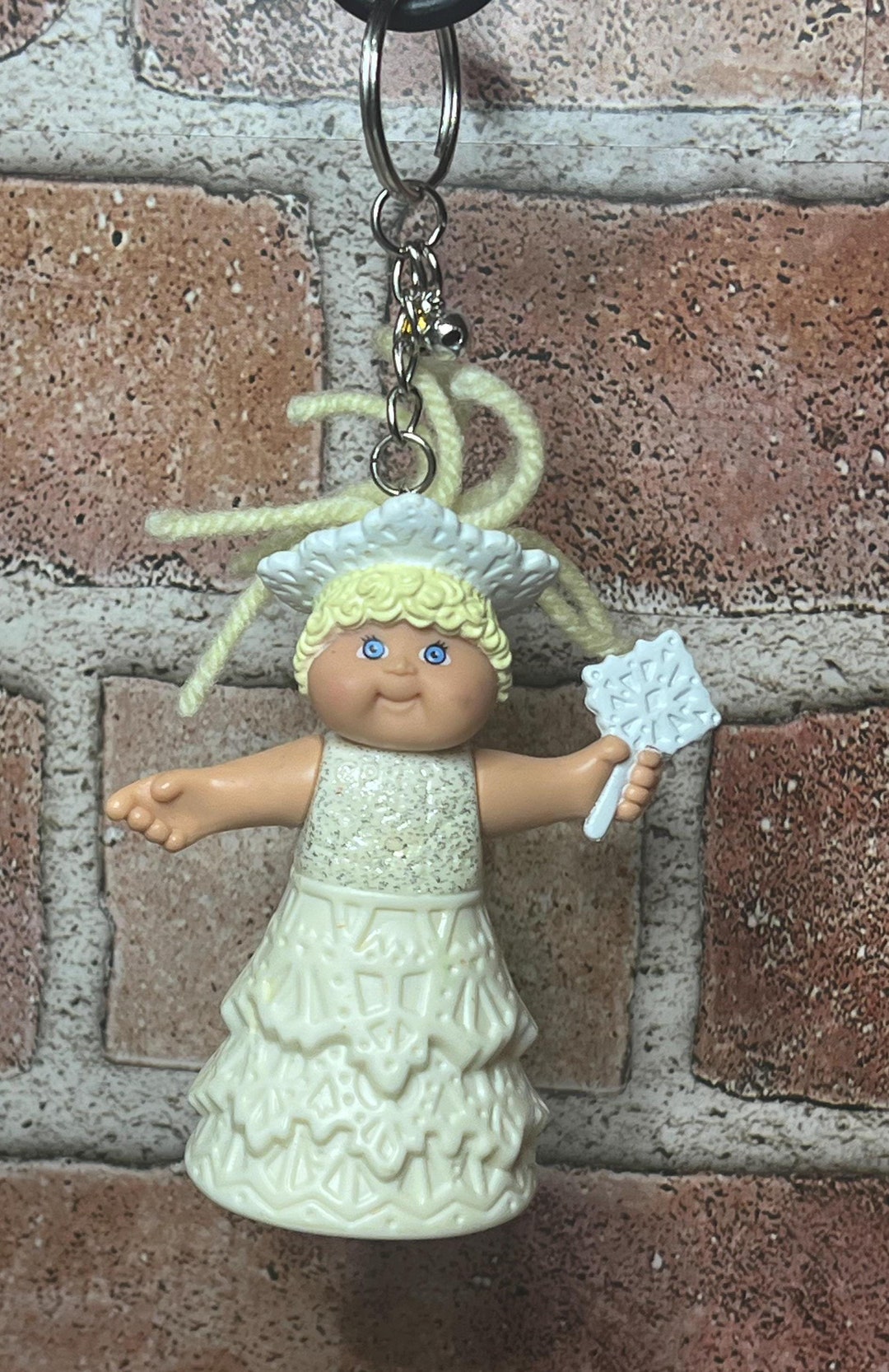 Vintage 1994 Cabbage Patch Handmade Keychain With Charm - Etsy